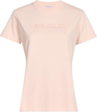 Moncler T-shirt &agrave; logo en coton