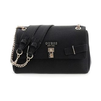 Guess Yesba Convertible Crossbody Flap - - Bags - Damen - Schwarzk - ONE SIZE