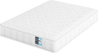 Yaheetech Matelas à Ressorts Ensachés 140x200cm, Épaisseur 23 cm, Soutien en 7 Zones, Matelas Épais de Couchage, Haute Densité, Mousse à Mémoire Forme, Respiran