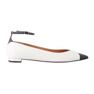 Aquazzura Femme, Chaussures, Blanc, Taille: 39 1/2 EU Pinot Ballet Flat