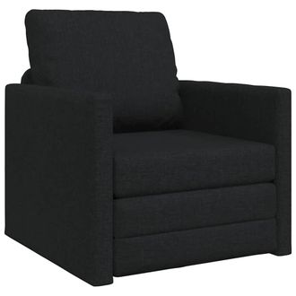 Generic Schlafsofa, Stoff Schlanker, Langlebiger Samt-Innenraum, Umwandelbarer Couch, Modernes Schlafsofa, Kompaktes Lounge, Vielseitiger Wohnraum (Schwarz 11