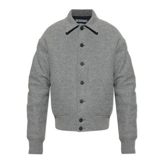 Jacquemus Le Bomber Feltro - - Jackets - Herren - Grau - S