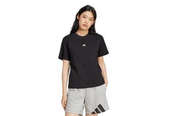 adidas Performance T-Shirt adidas Damen T-Shirt Small Logo Cotton Tee