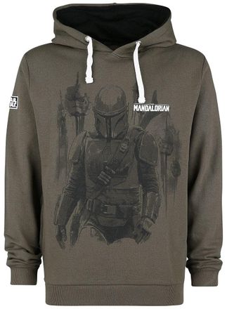 Star Wars The Mandalorian - Bounty Hunter M&auml;nner Kapuzenpullover Khaki XXL