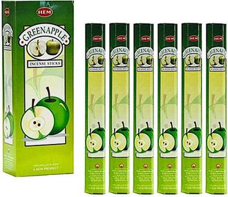 Hem Räucherstäbchen Greenapple Grüner Apfel ca. 120 Stäbchen