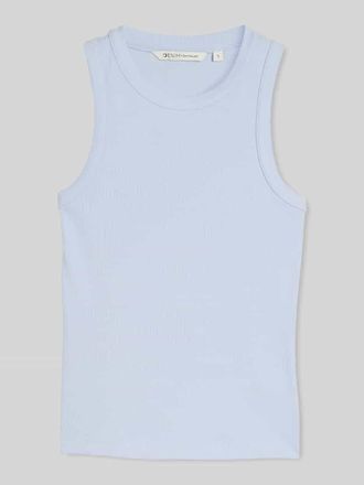 Tom Tailor Denim Slim Fit Top aus Baumwoll-Mix