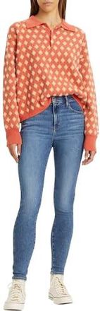 Levi's Femme 720 High Rise Super Skinny Jeans, Love Song Mid, 26W / 28L