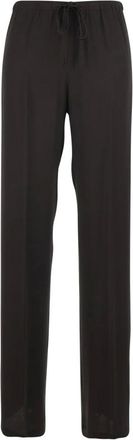 Semicouture Femme, Pantalons, Brun, Taille: 40 FR Pantalon Droit