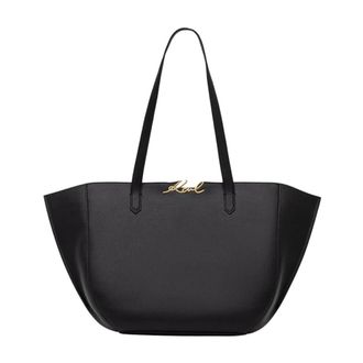 Karl Lagerfeld K/Signature Tote - - Bags - Damen - Schwarzk - ONE SIZE