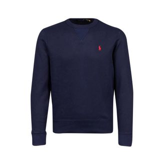 Ralph Lauren Klassischer Crewneck Pullover - - Sweatshirts & Hoodies - Herren - Blau - 2XL