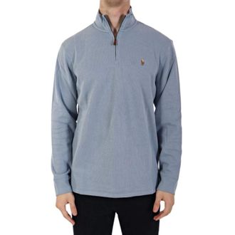Ralph Lauren Homme, Tops, Bleu, Taille: M Long Sleeve Top