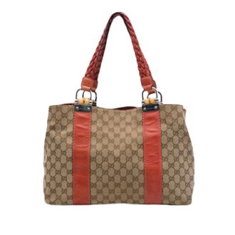 Gucci Sac cabas vintage doccasion - Femme - Pre-owned - Beige - Taille: ONE Size