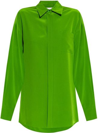 Sportmax chemise en soie - Vert