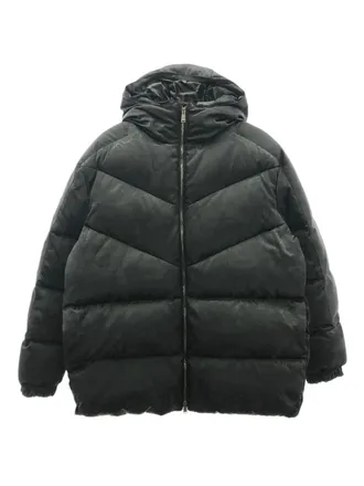 Versace doudoune à imprimé baroque (années 2010) - Noir