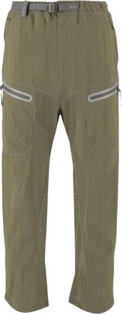 And Wander Homme, Sport, Vert, Taille: XL Pantalon en nylon avec logo