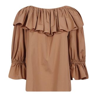 Chlo&eacute; Chlo&egrave; Shirts - - Blouses & Shirts - Damen - Braun - XS