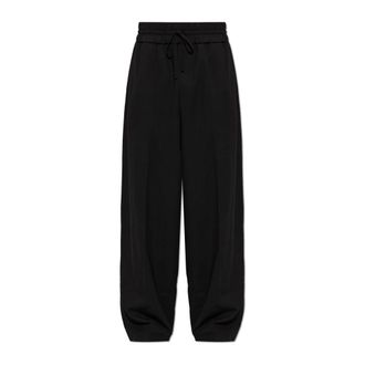 Ami Gerade geschnittene Wollhose - - Trousers - Herren - Schwarzk - S
