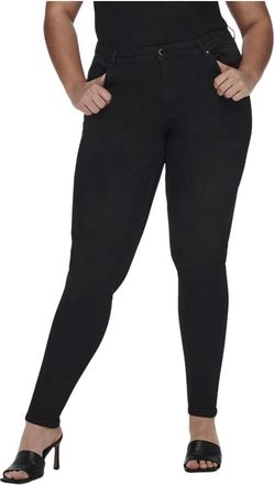 Only Carmakoma Only Carmakoma, Femme, Jeans, Noir, Taille: 46 FR Regular Fit Denim Jeans