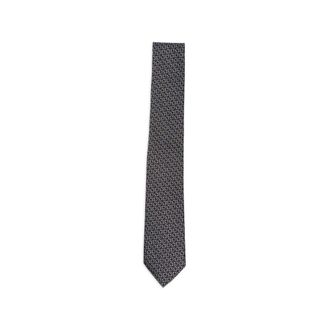 Ferragamo Gancini-pattern Silk Tie
