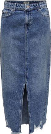 Only Female Jeansrock ONLEMMA Denim Langer Rock