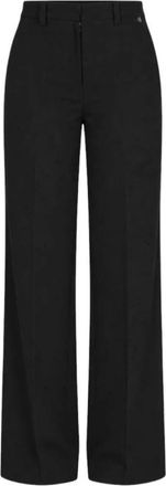 Liu Jo Pantalon large Cf6286 T2200 - Femme - Pantalons - Noir - Taille: 38 FR