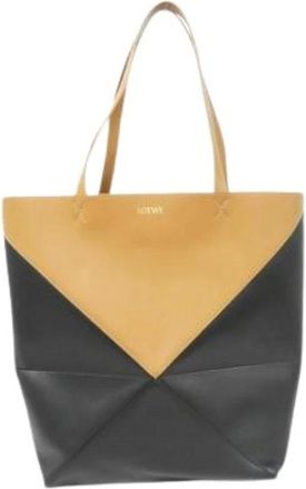 Loewe unisex, Pre-owned, Noir, Taille: ONE Size Sac port&eacute; &eacute;paule Pre-owned