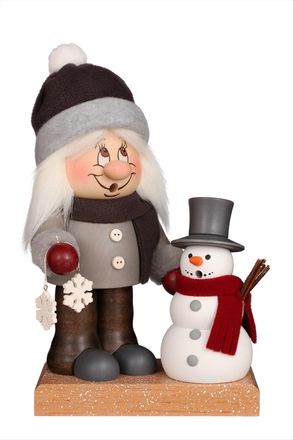 Christian Ulbricht Ulbricht Seiffen R&auml;ucherm&auml;nnchen Wichtel Winterkind Neu 2022