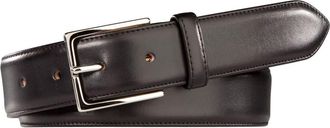 Kreis Bombierter zweilagiger Premiumgürtel aus Kalbsleder in