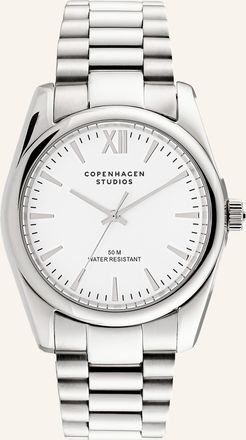 Copenhagen Copenhagen Studios Armbanduhr Aus Edelstahl silber