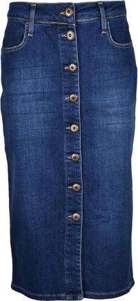 Shaft Femme, Jupes, Bleu, Taille: W29 Jupe Longuette