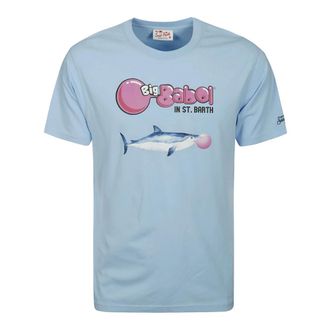 MC2 Saint Barth Homme, Tops, Bleu, Taille: S T-shirt