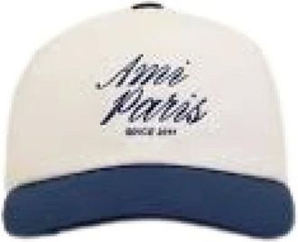 Ami Femme, Accessoires, Blanc, Taille: ONE Size De Coeur Cotton Cap