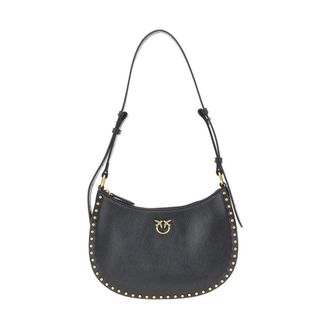 Pinko Mini Half Moon Schultertasche - - Bags - Damen - Schwarzk - ONE SIZE