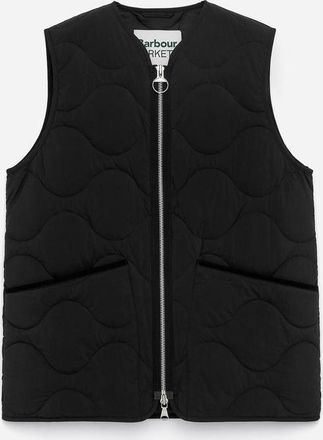Arket Und Barbour Steppweste -Schwarz
