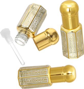 Valiclud 3stücke Leere Glasflaschen Für Ätherische Öle Roll-Flaschen Mit Pipette Wiederverwendbare Parfüm-rollerflaschen Für Kosmetika Und Reisen