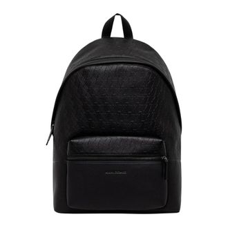 A|X Armani Exchange All-over Logo Rucksack - - Bags - Herren - Schwarzk - ONE SIZE