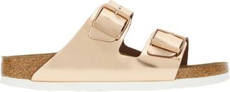 Birkenstock Femme, Chaussures, Beige, Taille: 39 EU Arizona Soft Footbed Narrow Fit