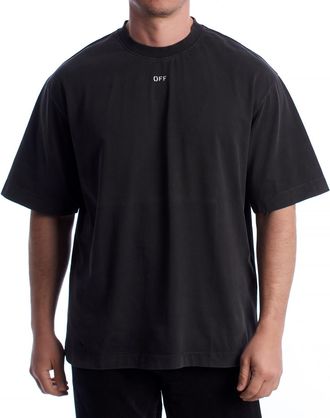 Off-white Herren Kurzarm-T-Shirt KleiderschRank OMAA120C99JER0061077