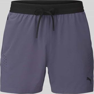 Puma Regular Fit Sportshorts mit Logo-Print Modell M PWRMODE 5
