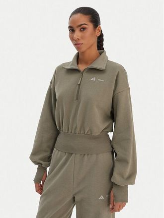 adidas Sweatshirt JM1101 Gr&uuml;n Loose Fit