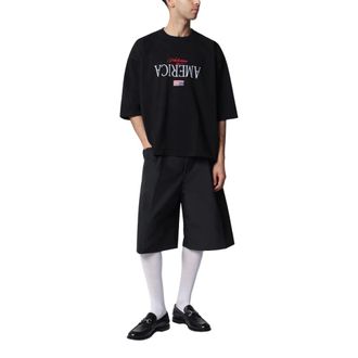 Willy Chavarria Herren, Shorts, Schwarzk, W28Gr&ouml;&szlig;e