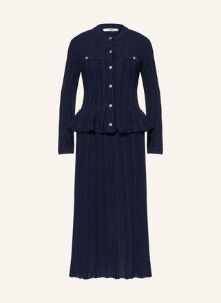 Maje Strickkleid blau