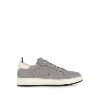 Officine Creative Femme, Chaussures, Gris, Taille: 37 EU Baskets en daim gris