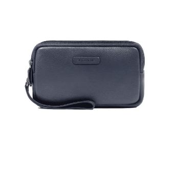 Piquadro Pochette &agrave; deux compartiments - Homme - Sacs - Bleu - Taille: ONE Size