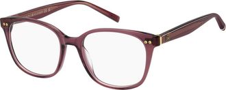Tommy Hilfiger Femme, Accessoires, Rouge, Taille: 50 MM Squared Lunettes de soleil