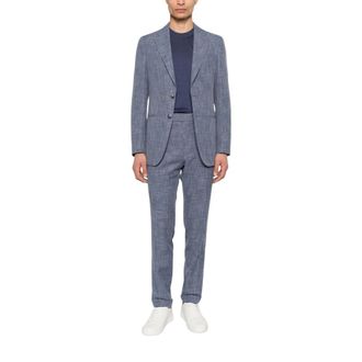 HUGO BOSS Huge Two-Piece - Homme - Costumes - Bleu - Taille: 2XL