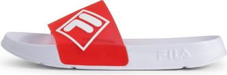 Fila Herren Morro Bay LUGO Slide Sandal, Red-White, 43 EU