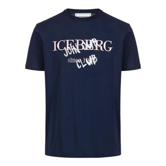 Iceberg Herren, Oberteile, Blau, XLGr&ouml;&szlig;e