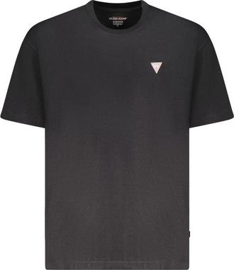 Guess Nero Baumwoll Herren T-Shirt