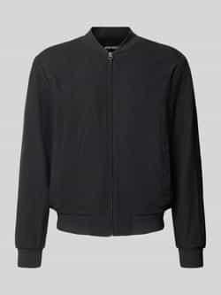 Antony Morato Sweatjacke mit Stehkragen und Rei&szlig;verschluss